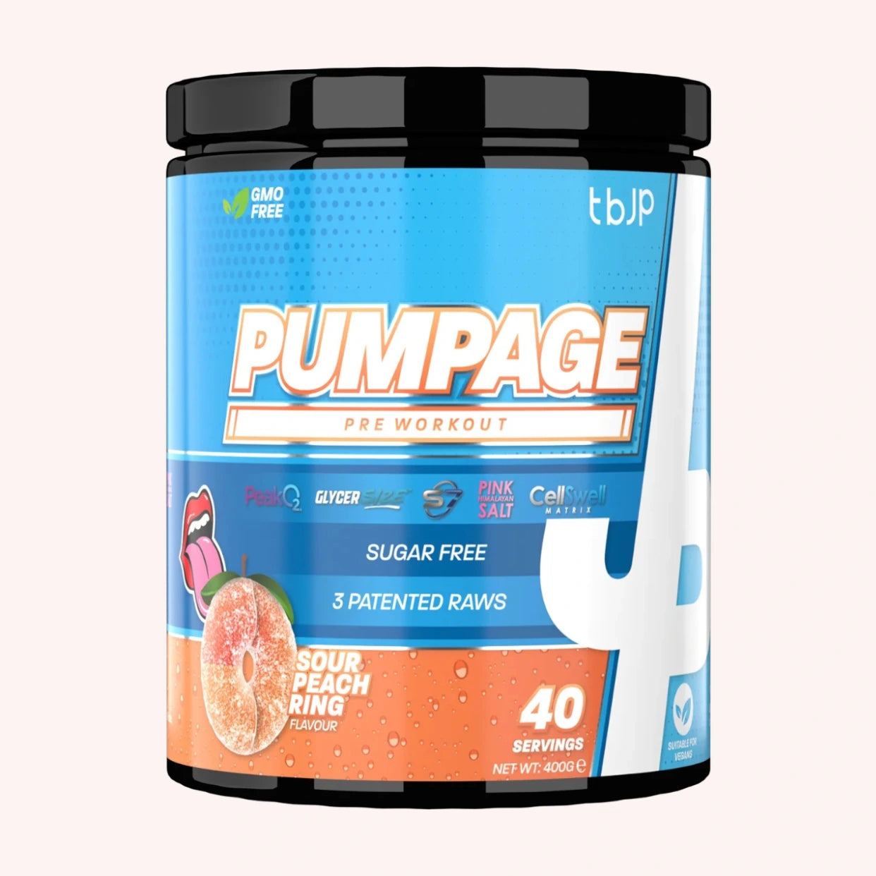 Pumpage de TBJP : Pre workout pour sportifs