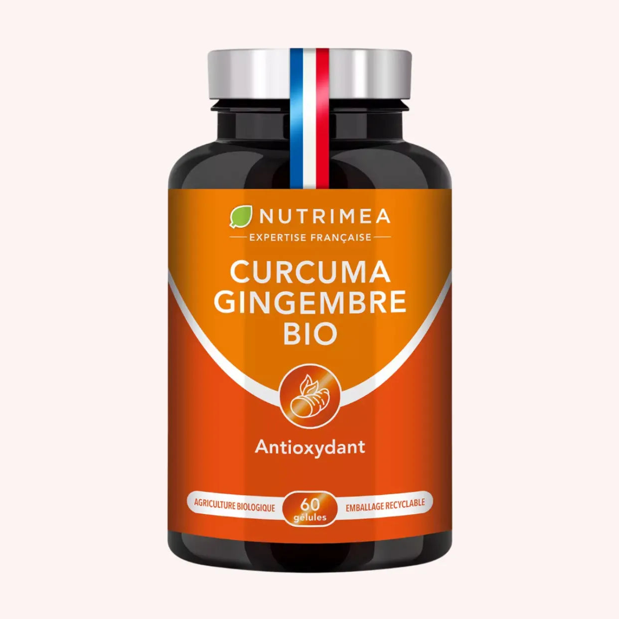 Curcumine bio : 60 gélules Nutrimea